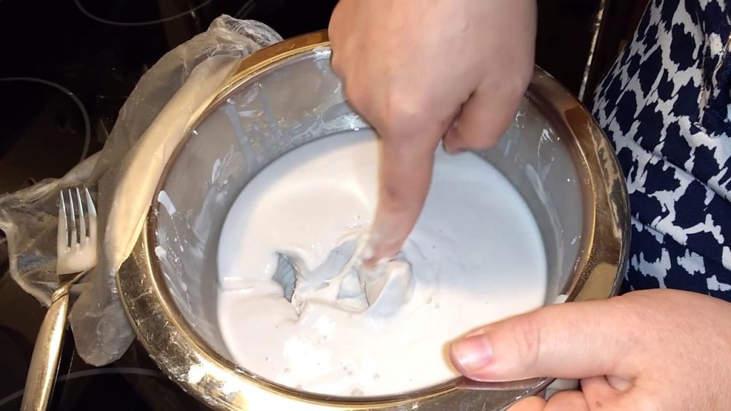 Masa De Maicena ( Slime ) Experimento En Casa Liquido Y Solido A La Vez ...